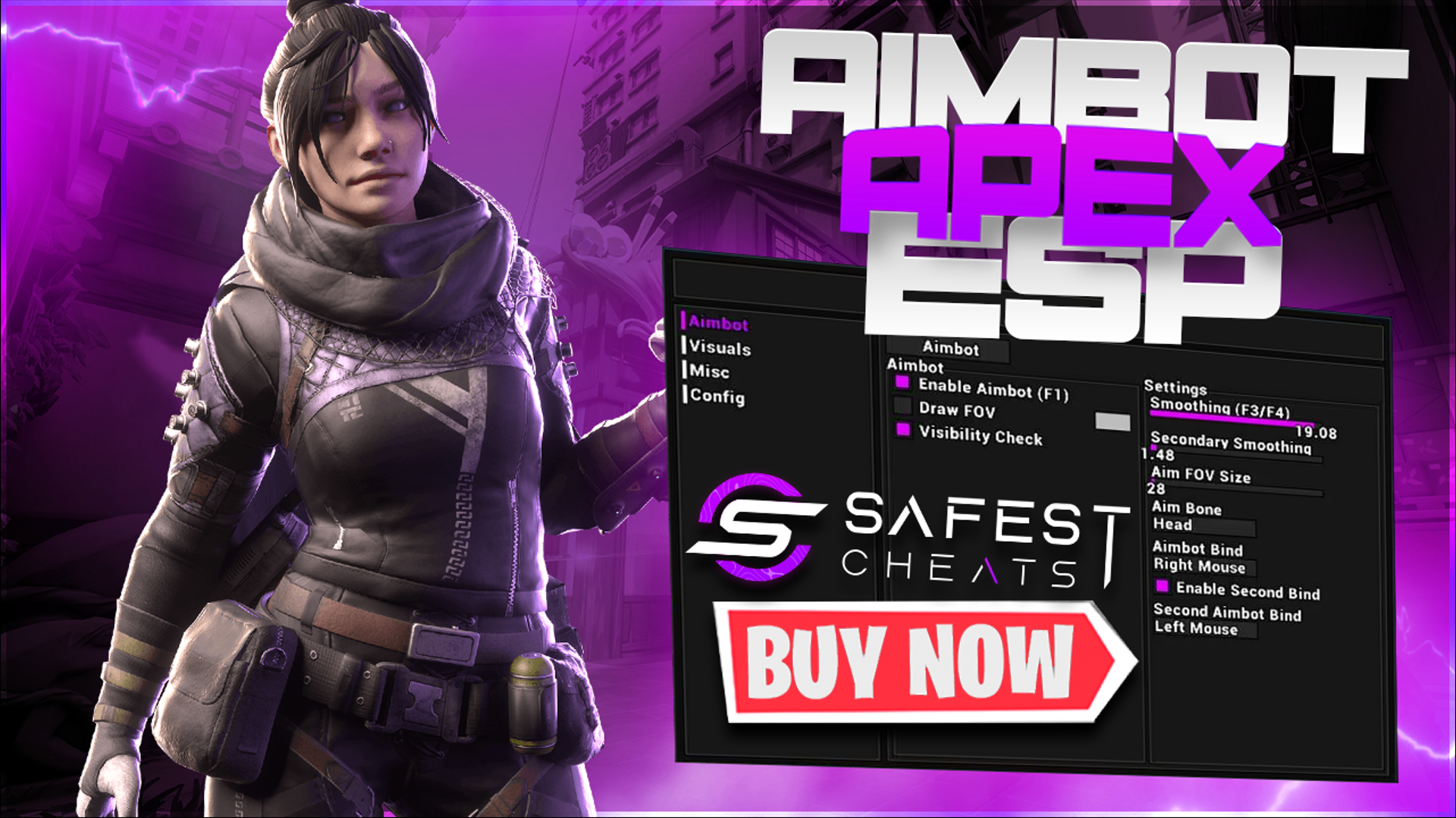 Apex Legends Hacks: Aimbot, ESP & Cheats ⚡ Undetected!